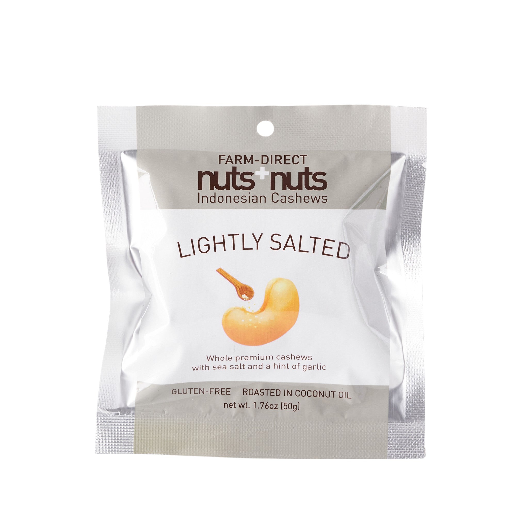 Lightly Salted Cashews Snack Pack Bundle - Gourmet Nuts – Nuts+Nuts